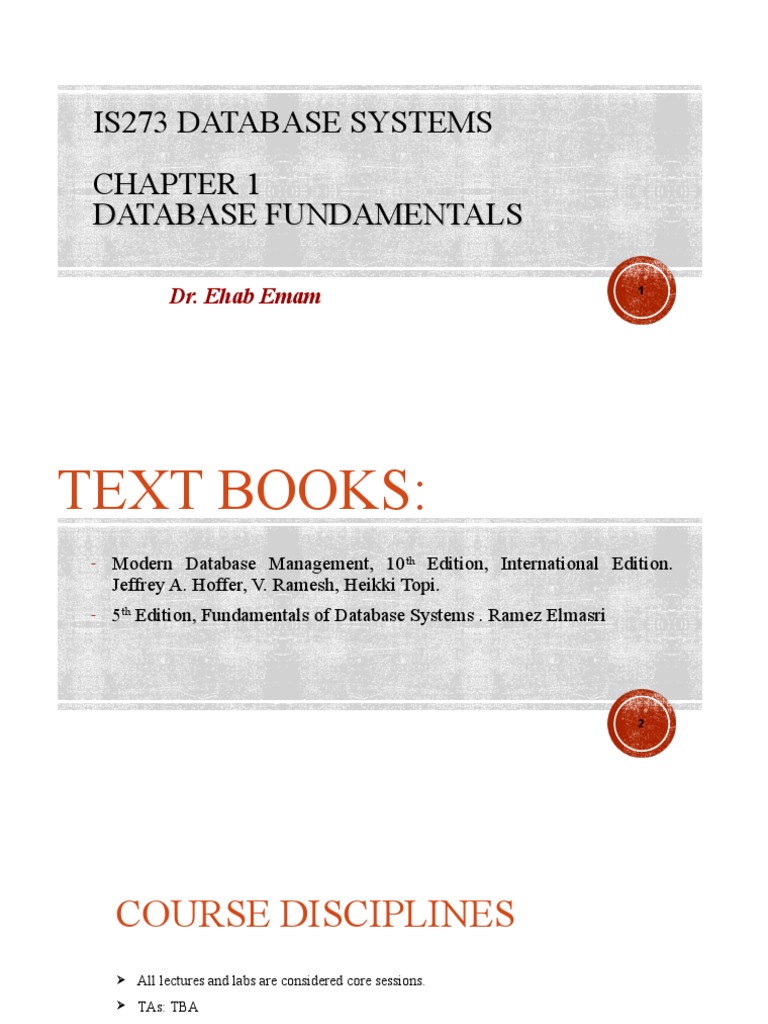 Lecture 1 And 2 Pdf Databases Web Application