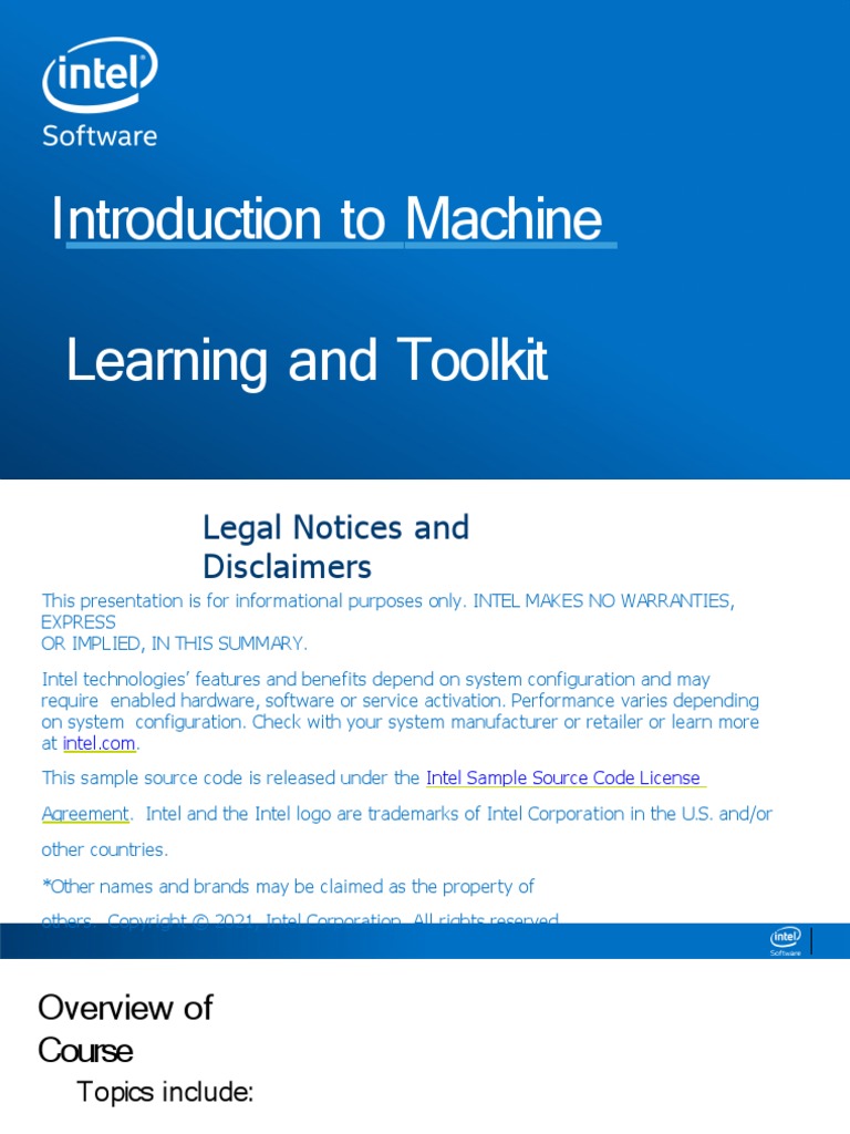 1.introduction To Machine Learning and Toolkit | PDF | Quantile ...