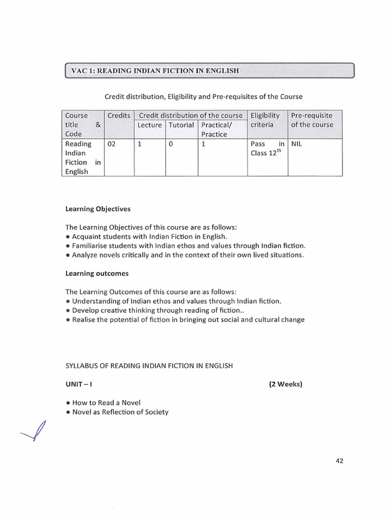Reading Indian Fiction in English | PDF