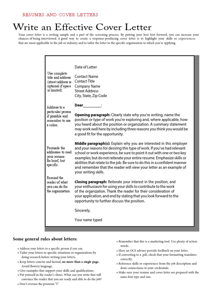 Cove Letter Template Sample 1651216013 | PDF | Résumé | Social Media