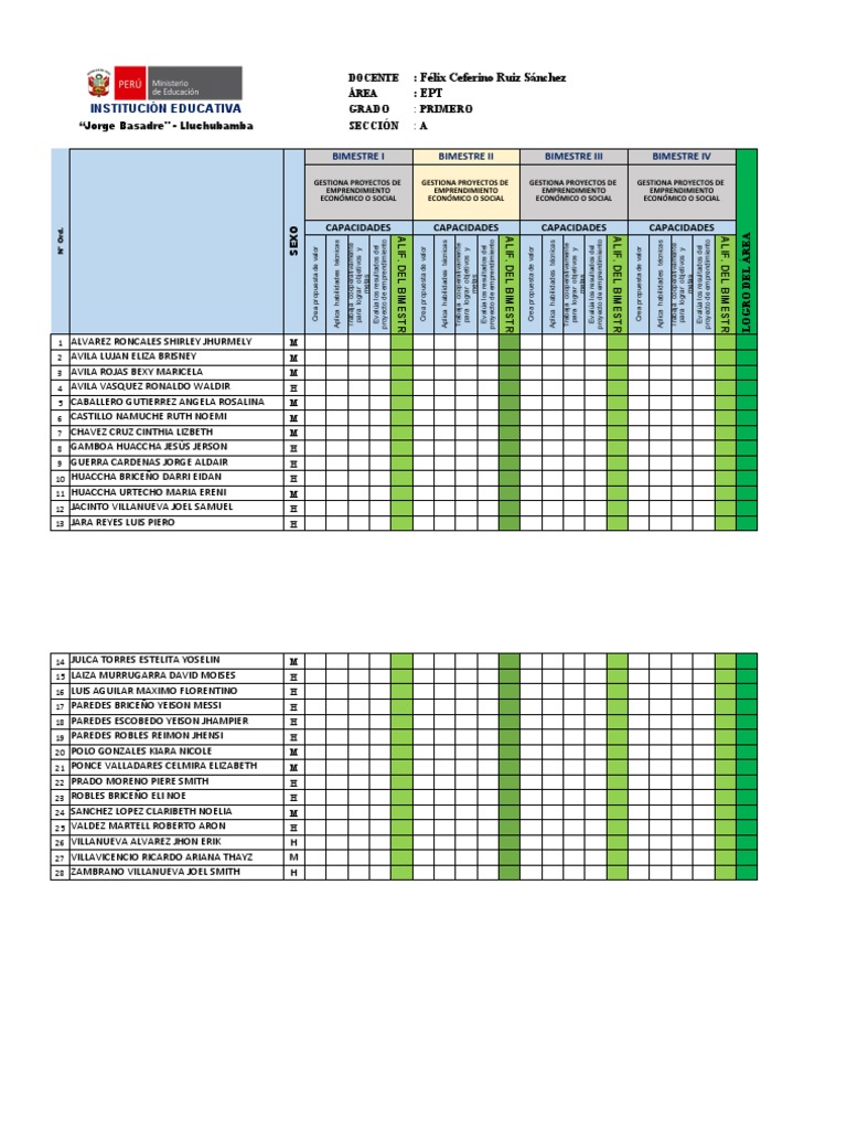 Registros Ept - 2023 | PDF