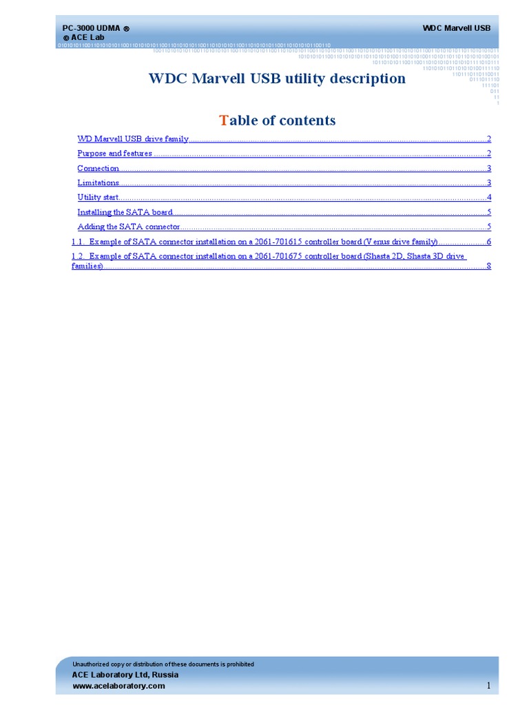 WDC Marvell USB - en | Download Free PDF | Hard Disk Drive | Usb