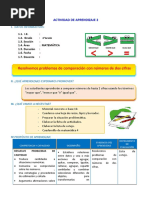 Mat 2° - Sesión Descomposicion. Centena | PDF | Educación primaria | Aprendizaje