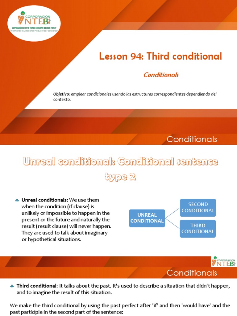Third Conditional | PDF