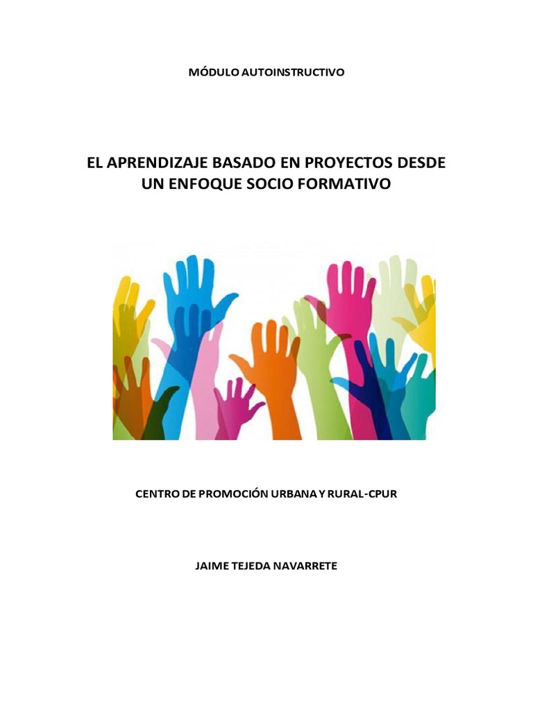 Aprendizaje Basado en Proyectos Socio Formativo | PDF