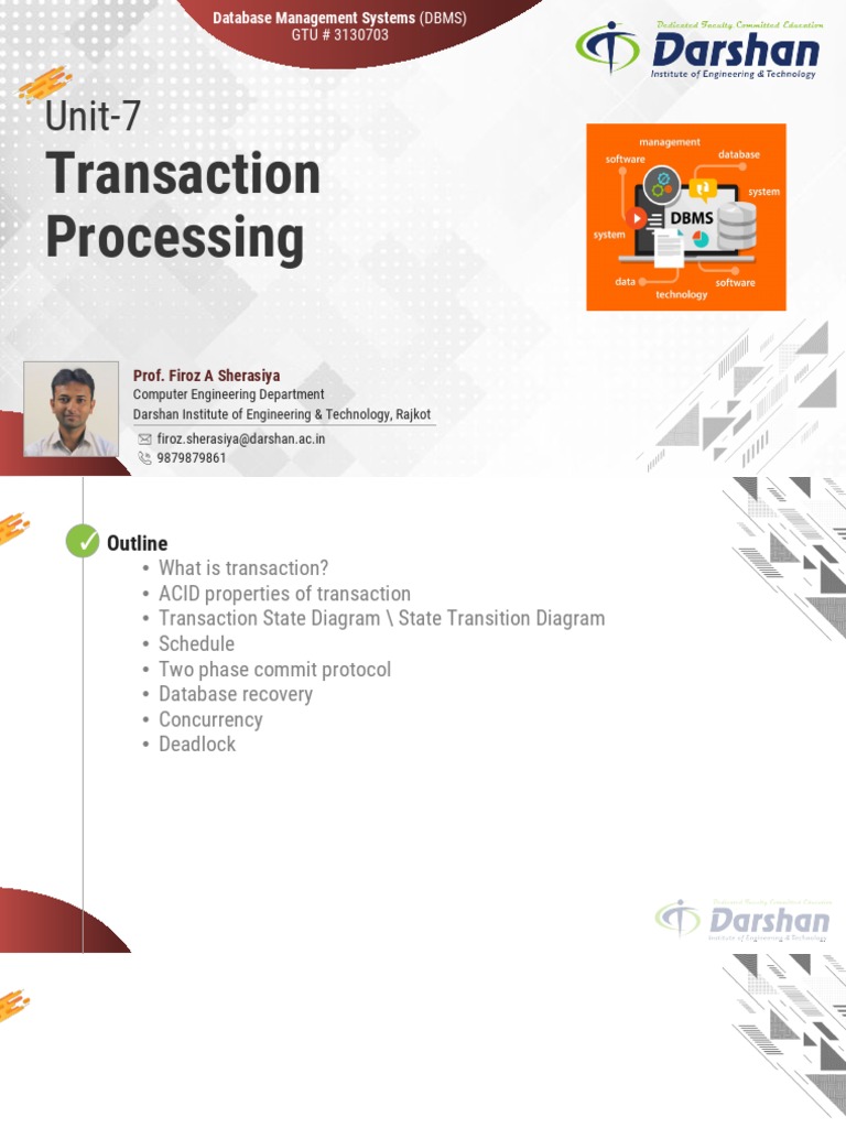 Transaction Processing | PDF