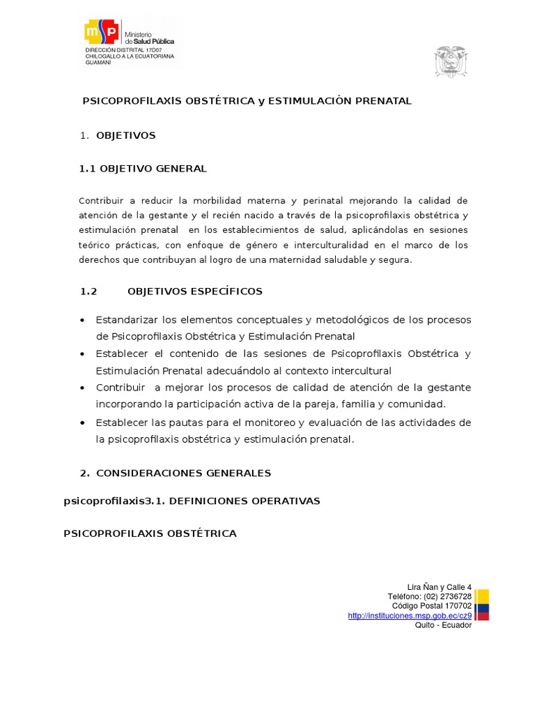 PSICOPROFILAXIS | PDF | Parto | Masaje