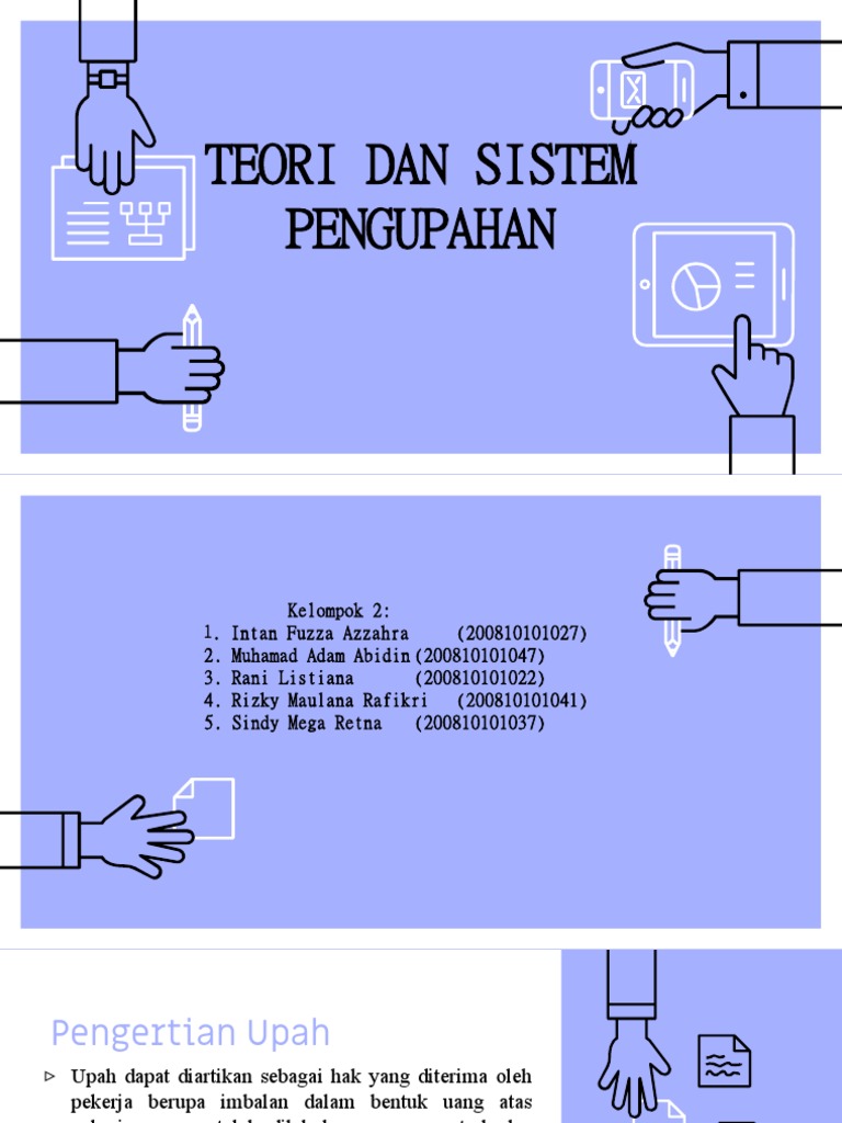 Teori Dan Sistem Pengupahan - Kelompok 2 - Esdm I (A) | PDF
