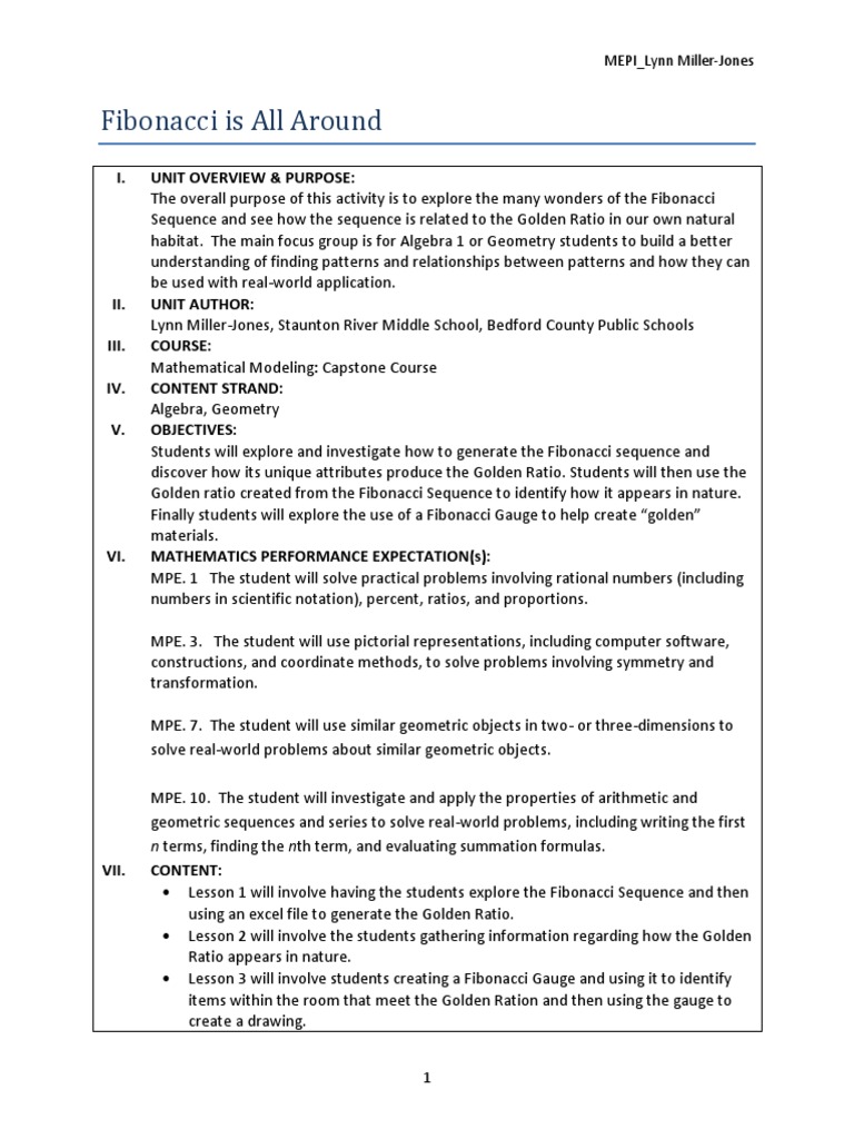 Fibonacci | PDF | Geometry | Mathematics