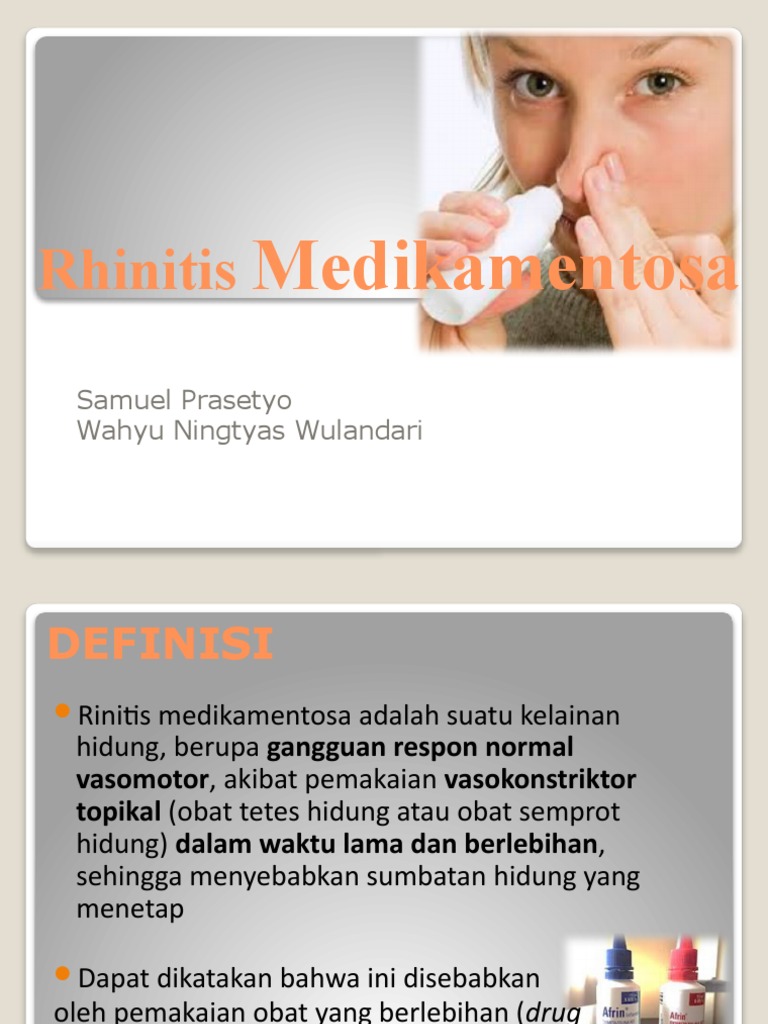 Rhinitis Medikamentosa SW | PDF