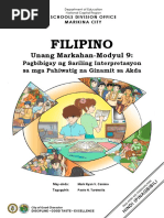 PAGBUO NG SARILING ALAMAT Rubrik | PDF