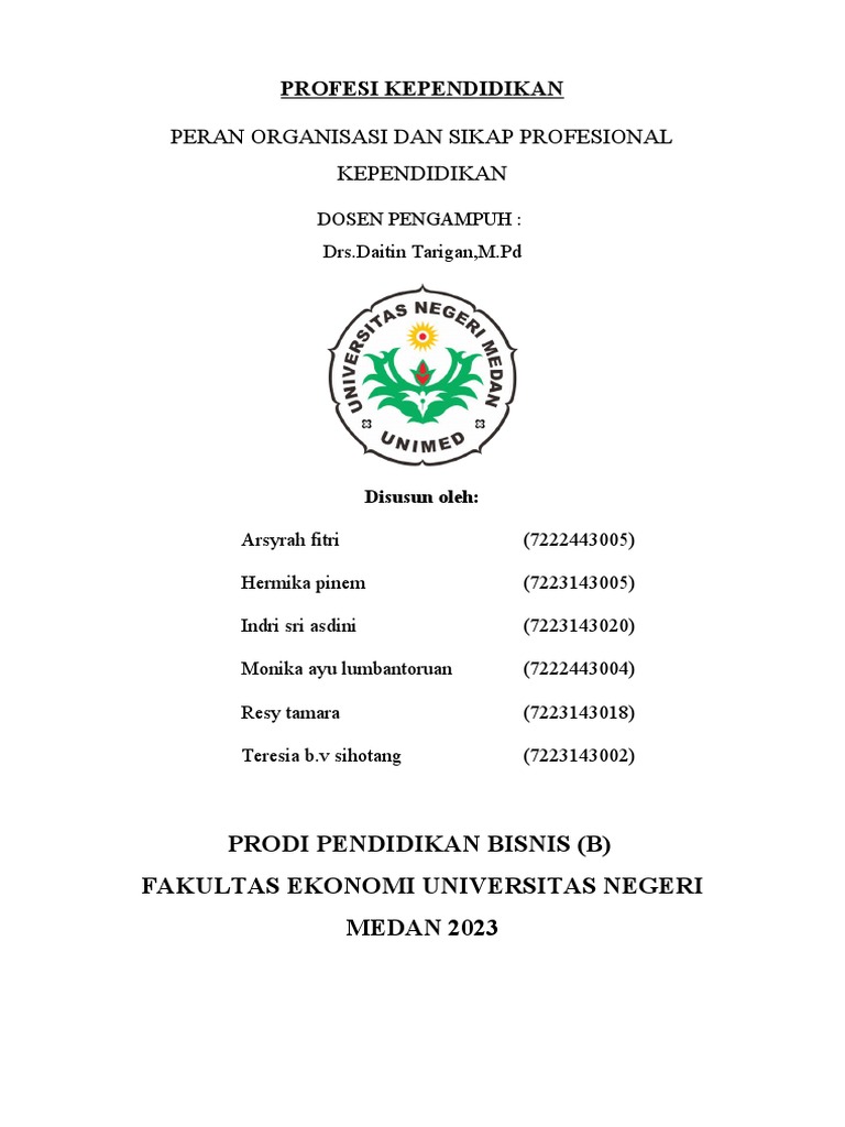 Profesi Kependidikan | PDF