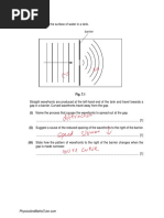 IGCSE Past Paper Questions Momentum and Impulse | PDF