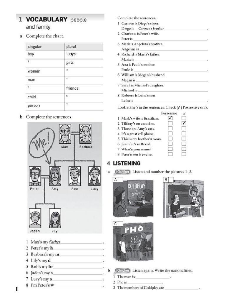 Vocabulary Family | PDF