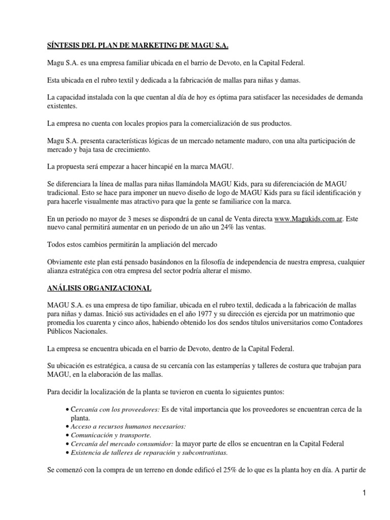 Estrategia de Crecimiento de Magu S.A. | PDF | Negocios