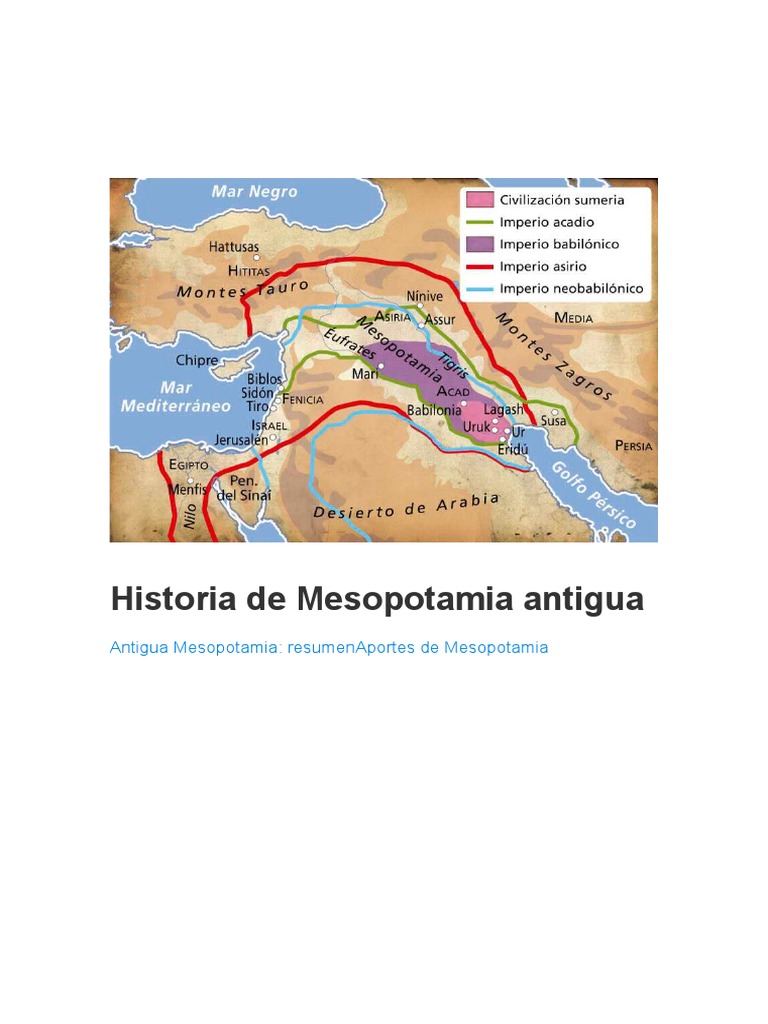 Mesopotamia Descargar Gratis Pdf Mesopotamia Babilonia