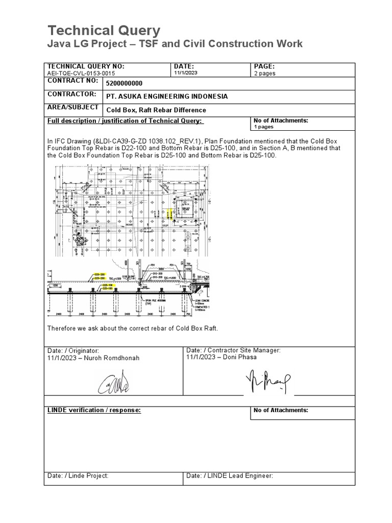 AZ-W-XX 1314 - Template - Technical - Query - EN (COLD BOX - FOUNDATION ...