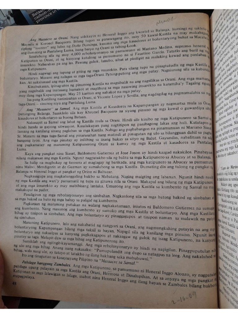 DECS Bataan History Chapter 3 Page 48 67 | PDF