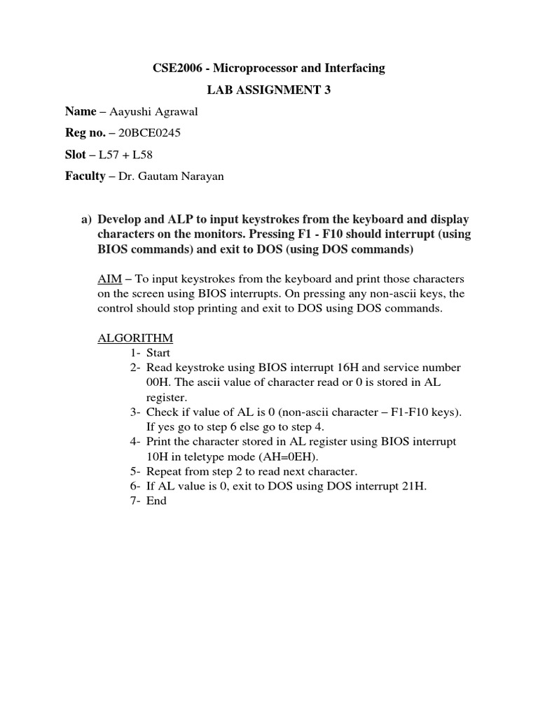 LABDA3 | PDF | Computer Keyboard | Computer Hardware