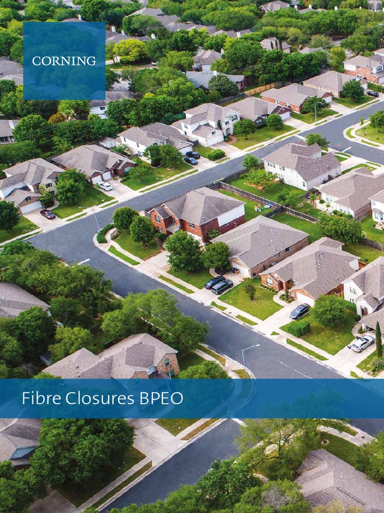 Corning | PDF | Optical Fiber | Fiber To The X