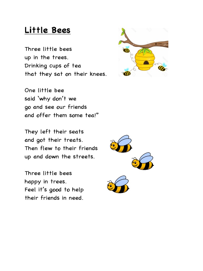 Little Bees Poem | PDF