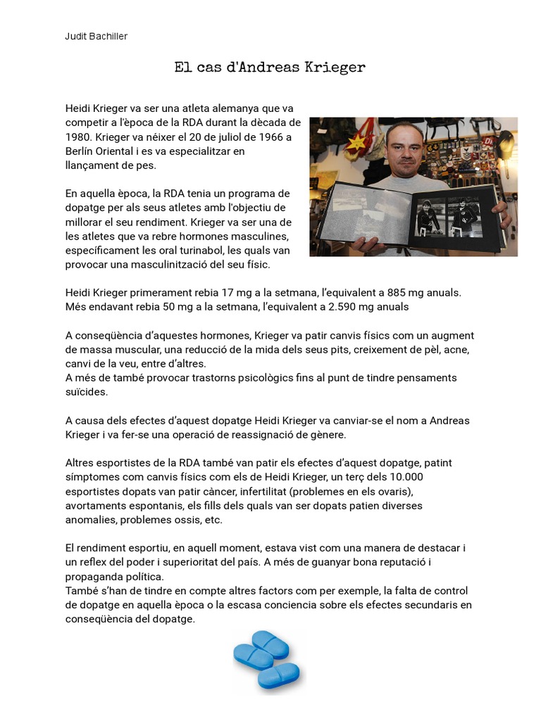 El Cas D'andreas Krieger | PDF