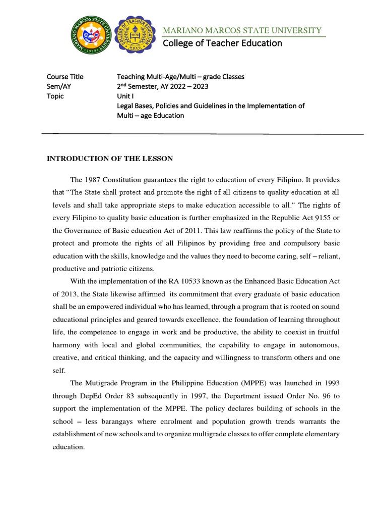Lesson 3 - Legal - Bases | PDF | Curriculum | Teachers
