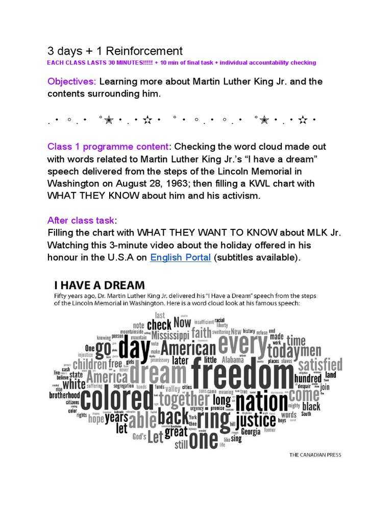 Exploring Martin Luther King Jr.'s Legacy Through a Three-Part Lesson ...