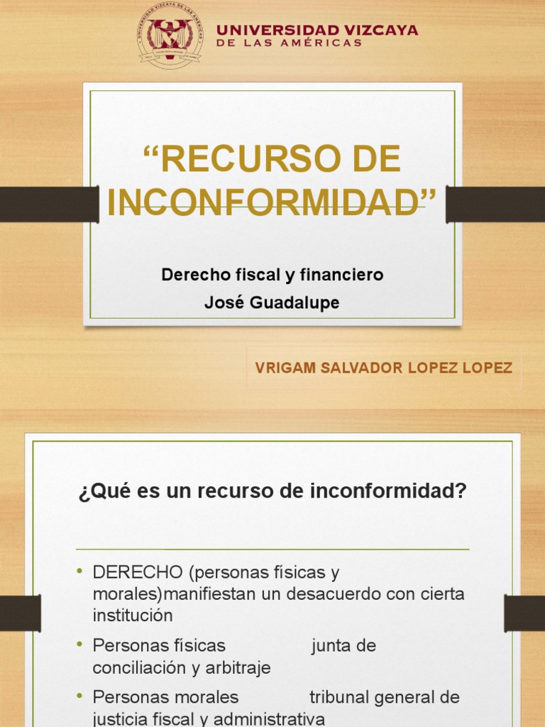 Recurso de Inconformidad 2 | PDF