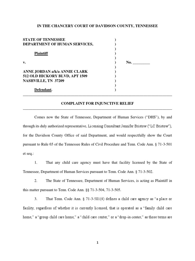 Complaint | Download Free PDF | Injunction | Justice