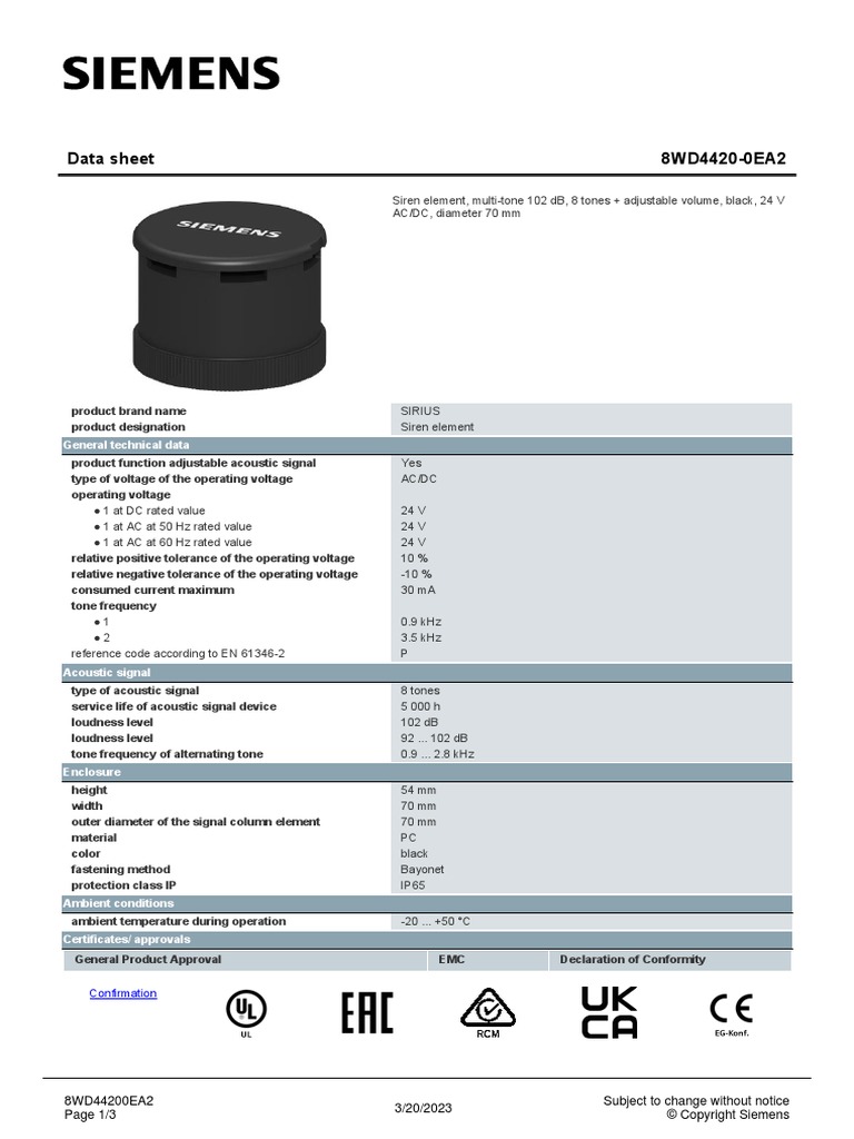 8WD44200EA2 Datasheet en | PDF | Alternating Current | Electrical Engineering