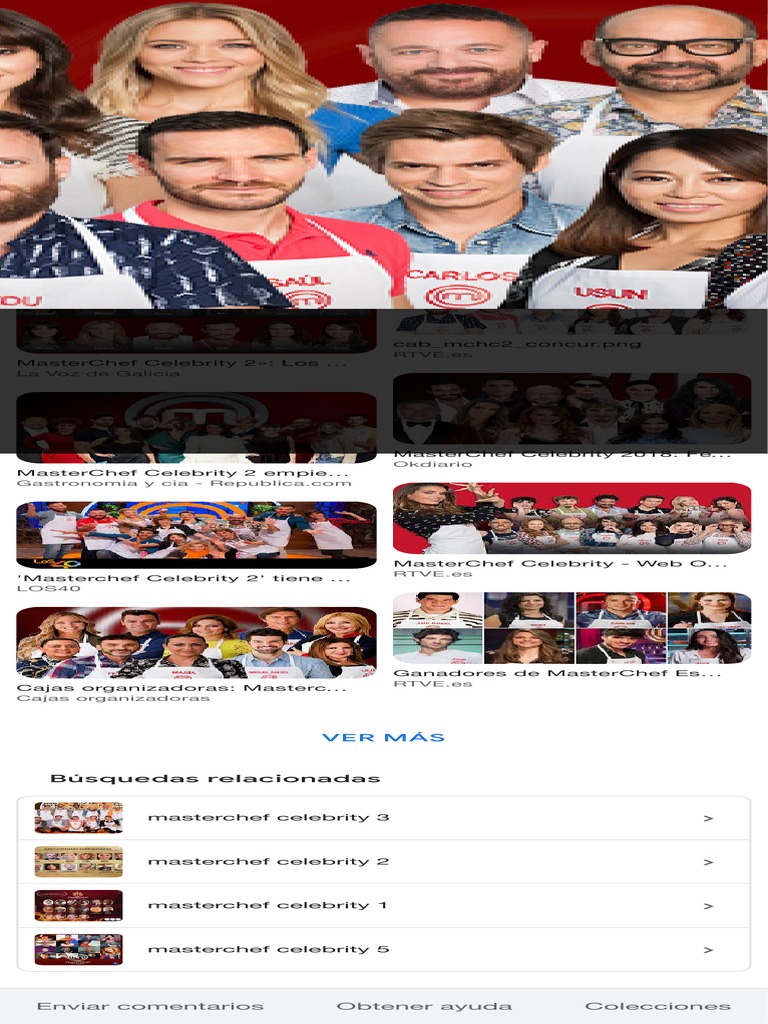 MasterChef Celebrity 2: Televisión a la carta | PDF | Cocina, comidas y vino | Hogar, jardinería ...