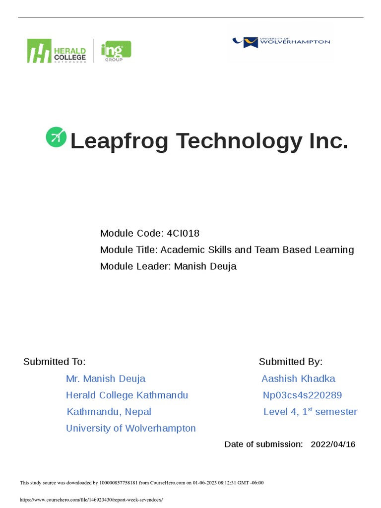 Report Week Seven | PDF | Computer Programming | Artificial Intelligence