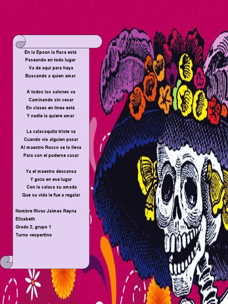 Calaverita | PDF | Poesía