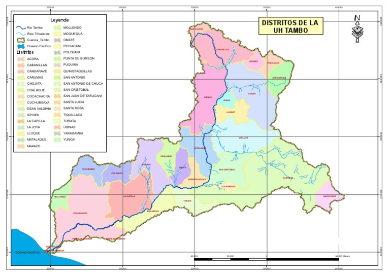 Mapa del Distrito de El Tambo | PDF