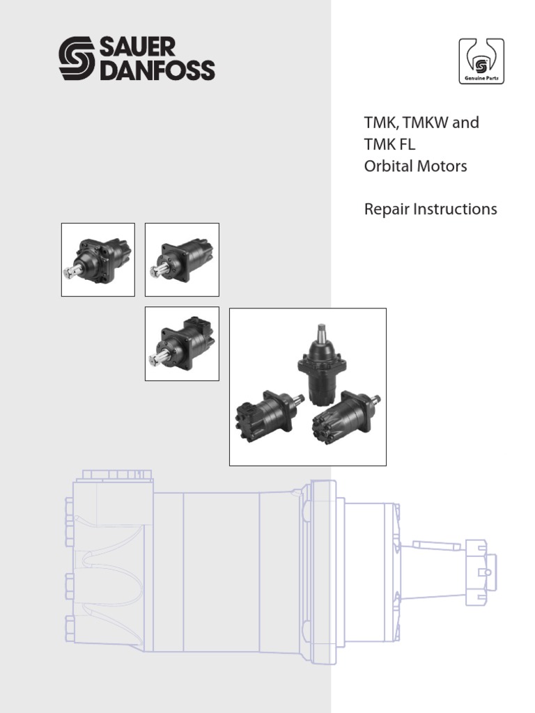 TMK, TMKW and TMK FL Orbital Motors Repair Instructions | PDF | Gear ...