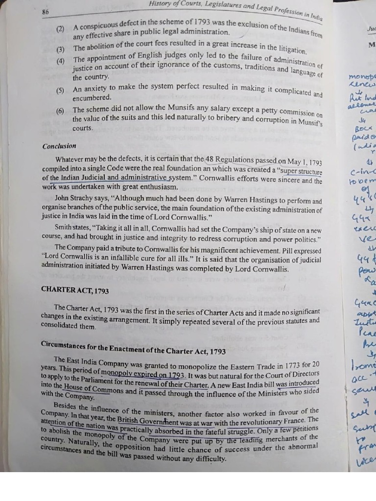 Charter Act 1793 | PDF