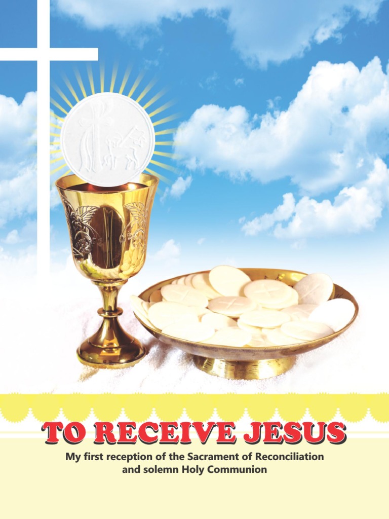 Holy Communion Text Min | PDF | Eucharist | Catholic Church