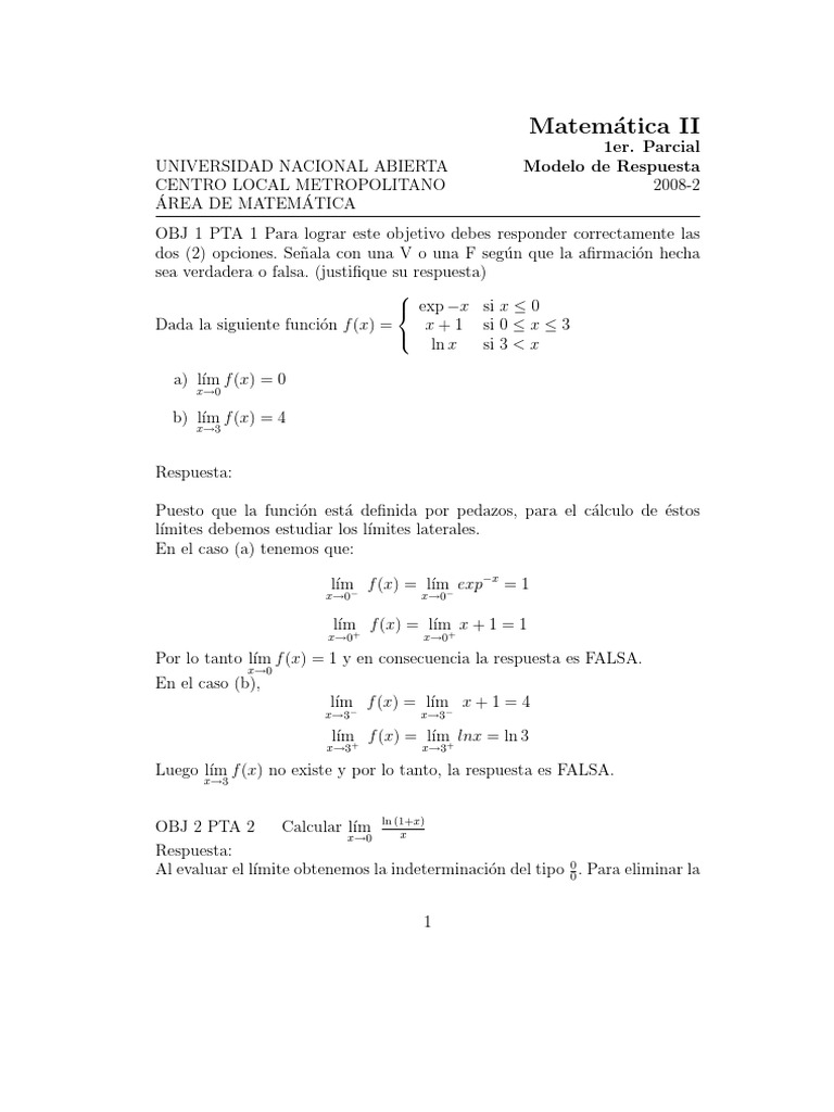 Matem Atica II | PDF | Matemáticas | Análisis matemático