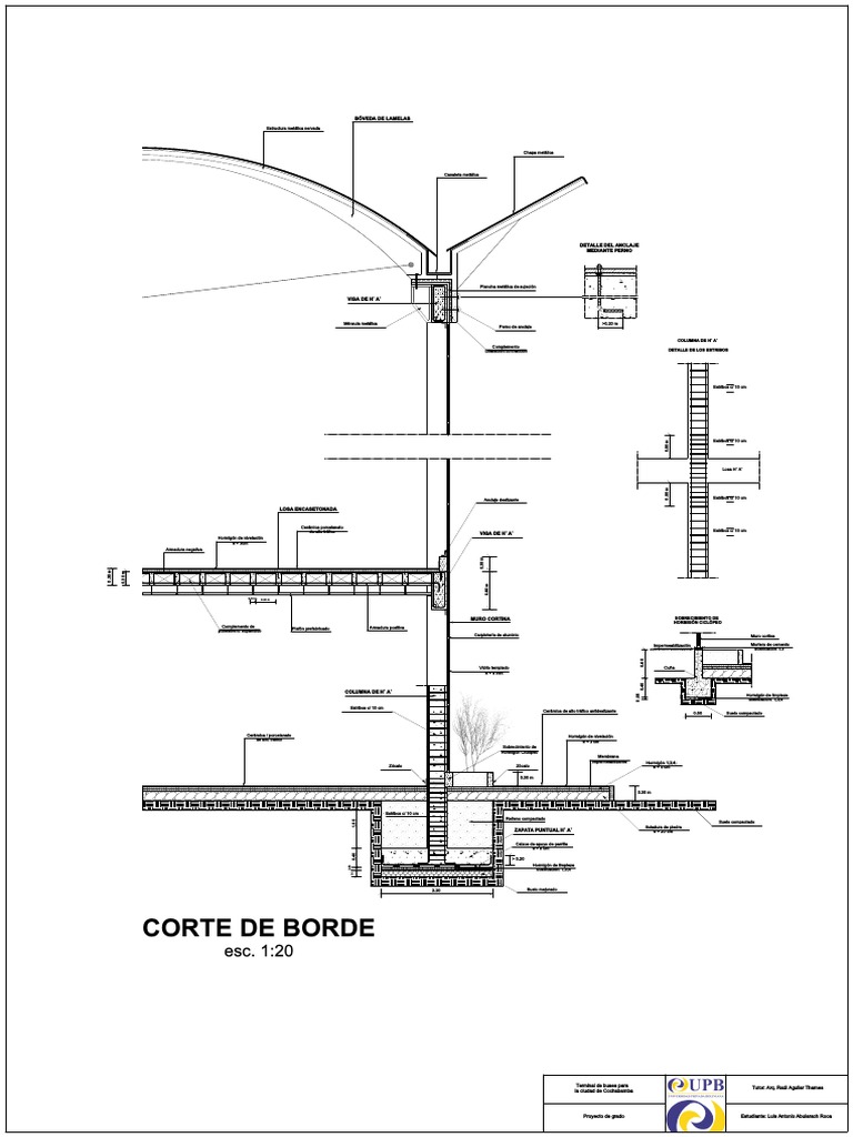 Corte de Borde | PDF | Hormigón | Ingeniería estructural
