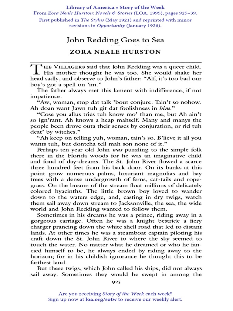 Hurston John Redding | PDF