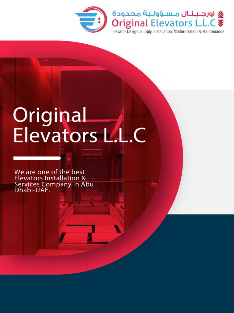 Original Elevators L.L.C: Providing Quality Elevator Installation, Maintenance, and ...