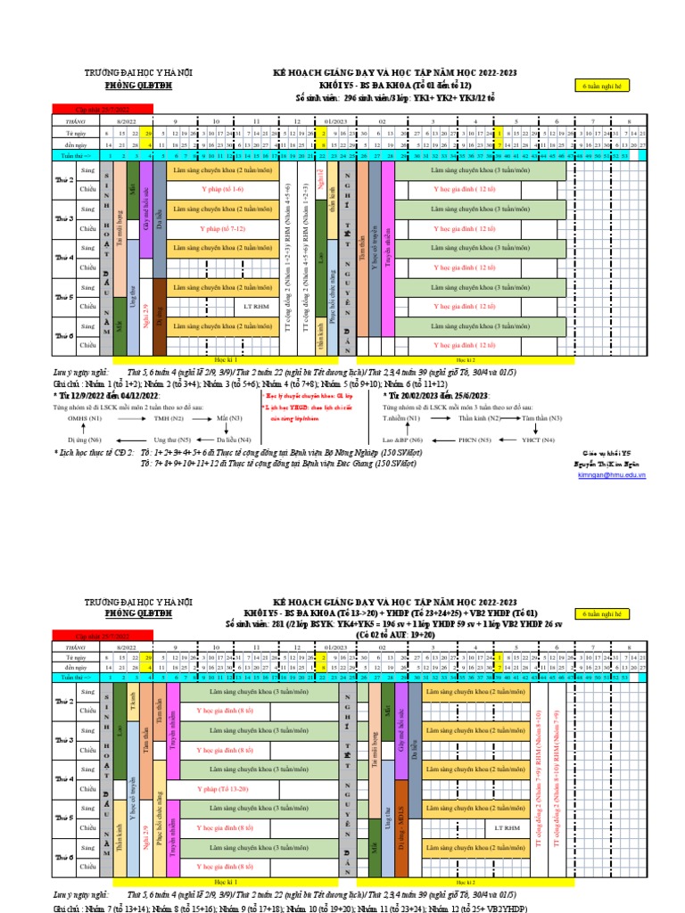 TKB Y5 NH 2022 2023. Final 2.8.22 | PDF