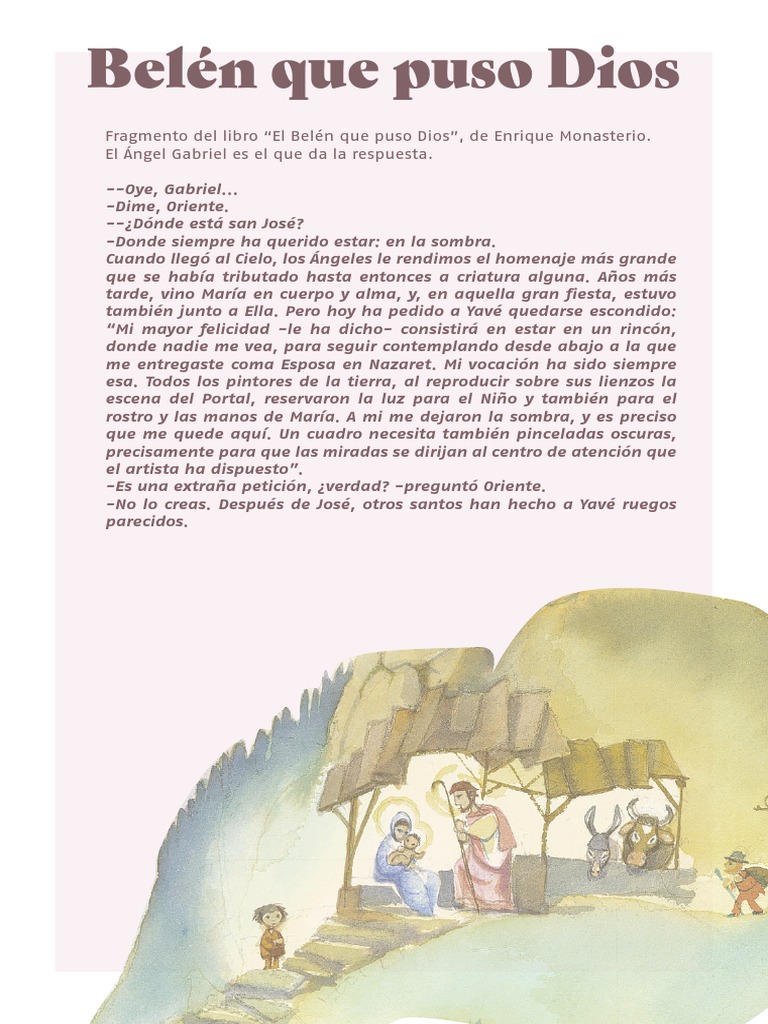 Belén Que Puso Dios | PDF