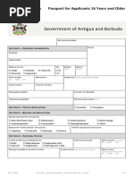 Aboriginal Passport Application Form B-19 | PDF | Indigenous ...