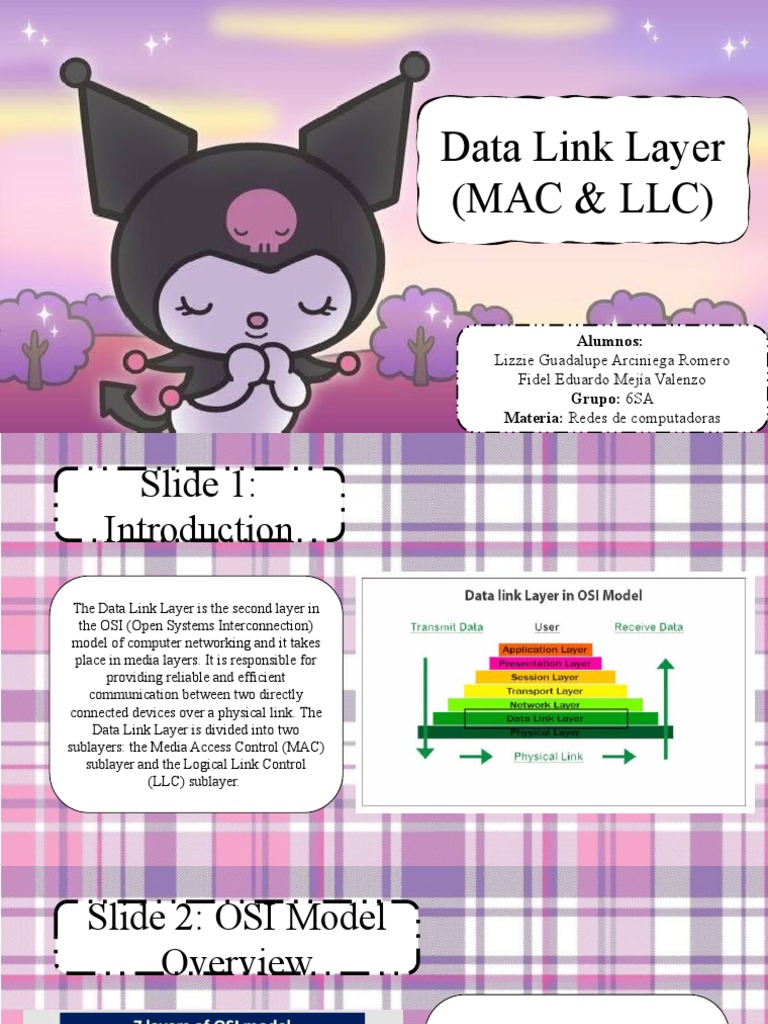 Data Link Layer Fundamentals: Understanding the MAC and LLC Sublayers | PDF