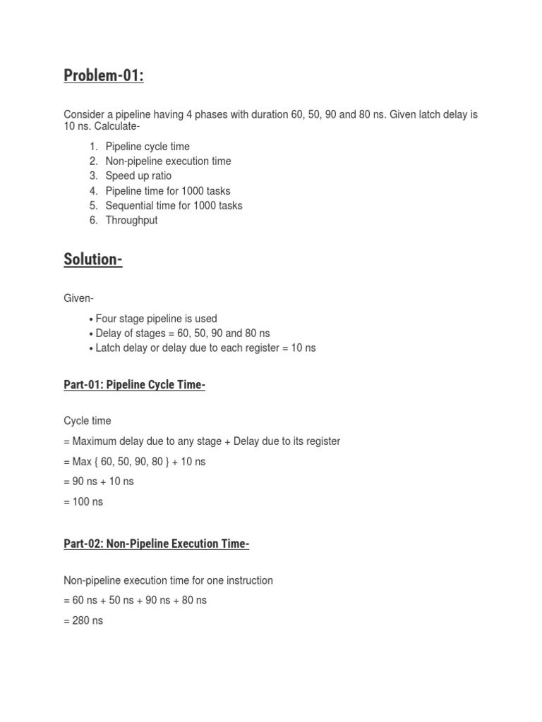 Problem | PDF | Hertz | Central Processing Unit