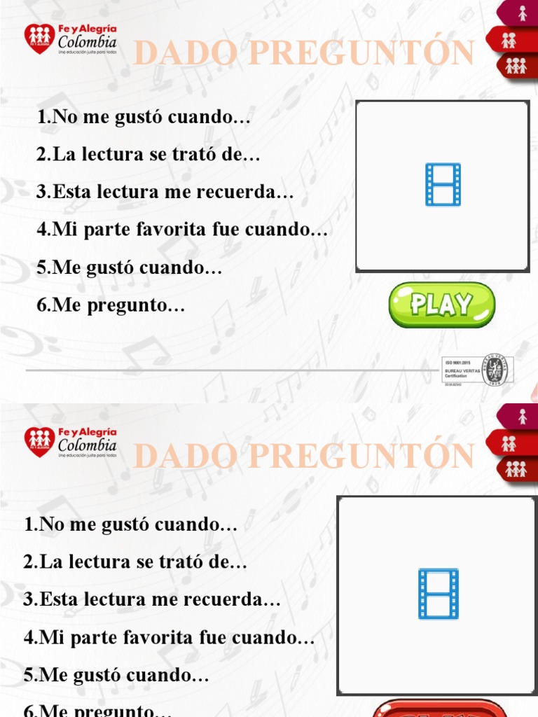 Juego Dado Pregunton | PDF