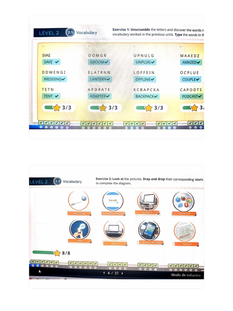 Modulo 2 Respuestas Modulo Ingles 2 - Compress | PDF