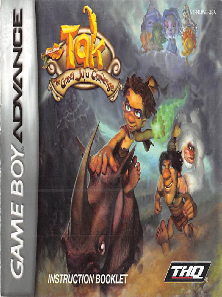Tak - The Great Juju Challenge - Manual - GBA | PDF